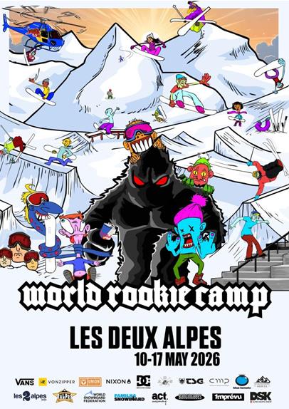 Boardriding | Events | World Rookie Camp - Les Deux Alpes, 2026